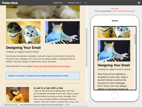 MailChimp Unveils Awesome New Template Editor